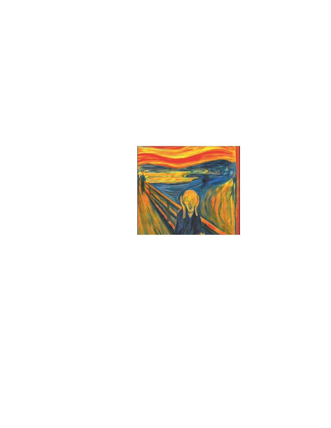 Very Big Sticker- the Scream by Munch Stickers, Fine Art Stickers, Cool ...