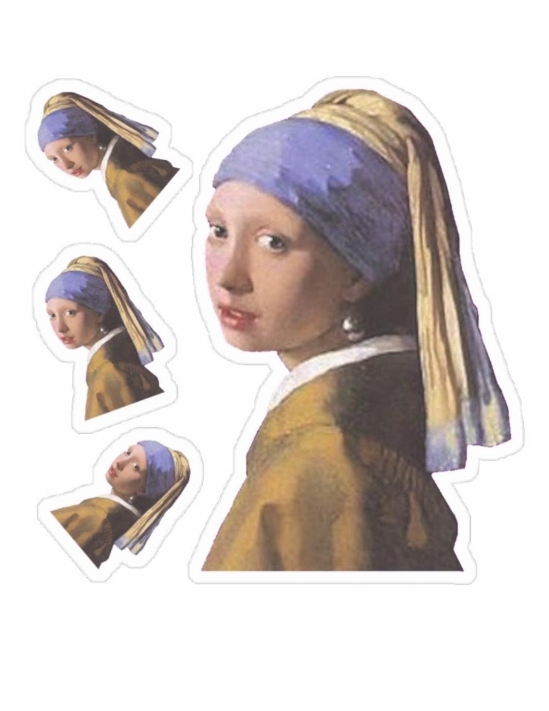 The Girl With the Pearl Earring, Mini Stickers, Art Teachers, Parody ...