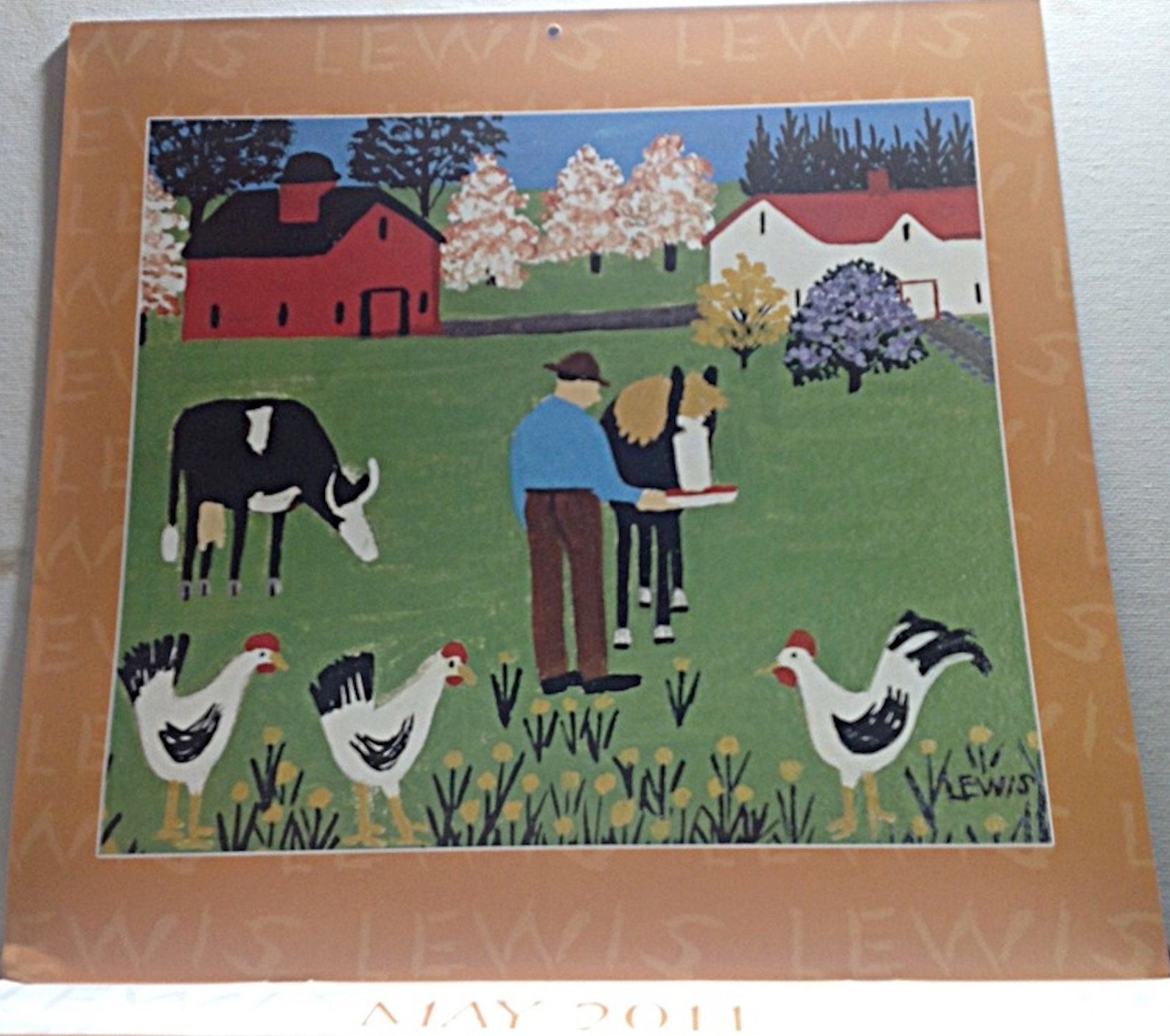 Maud Lewis Folk Art Calendar Print Nova Scotia Farmers - Etsy