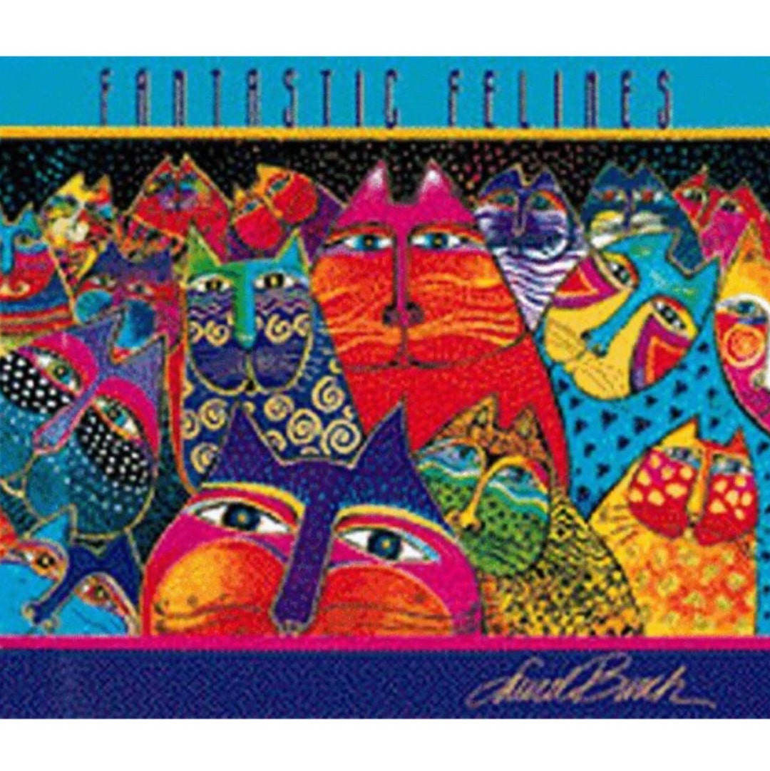 Fantastic Felines by Laurel Burch, Like New Recycled Book, Gift - Etsy
