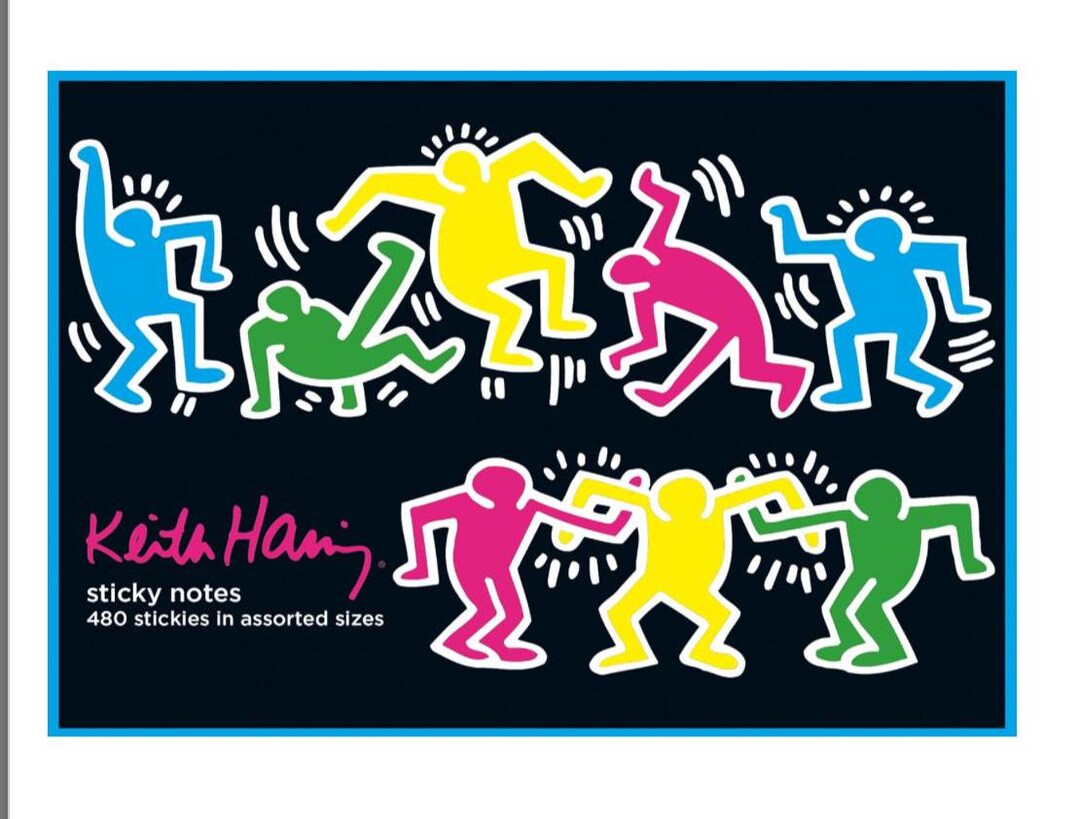 Keith Haring, Sticker Book by Galison, Out of Print, Paintings ...