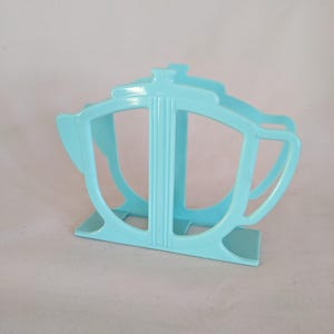 Teal napkin holder store