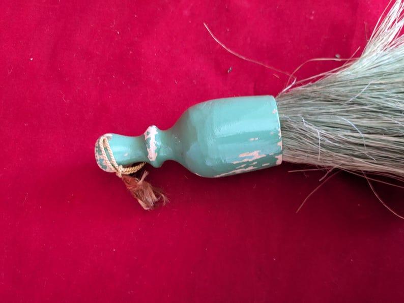 Vintage Old Whisk Broom With Wood Handle - Etsy