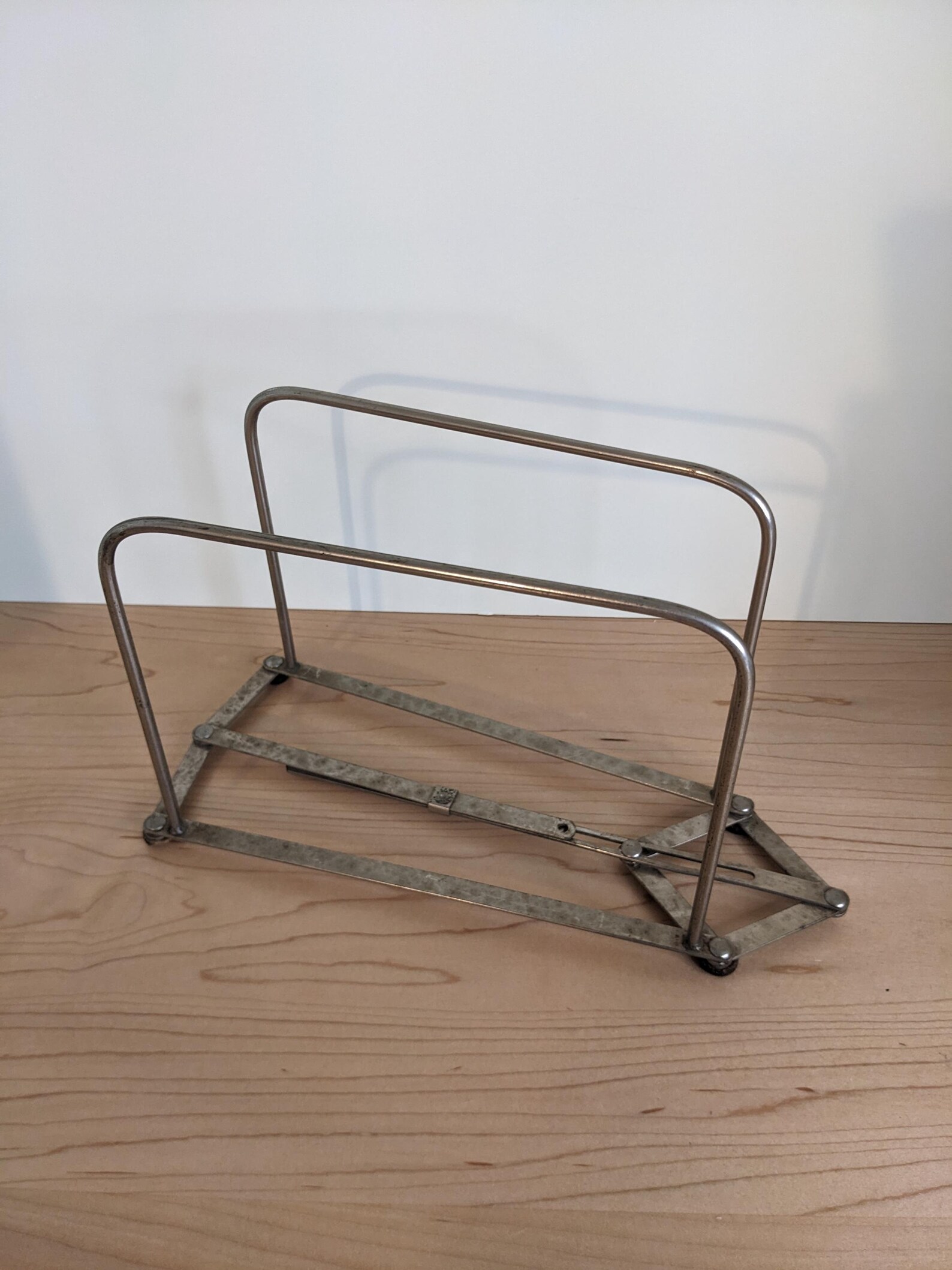 Vintage Metal Fabric Bolt Stand Holders Set of 2 Collapsible - Etsy