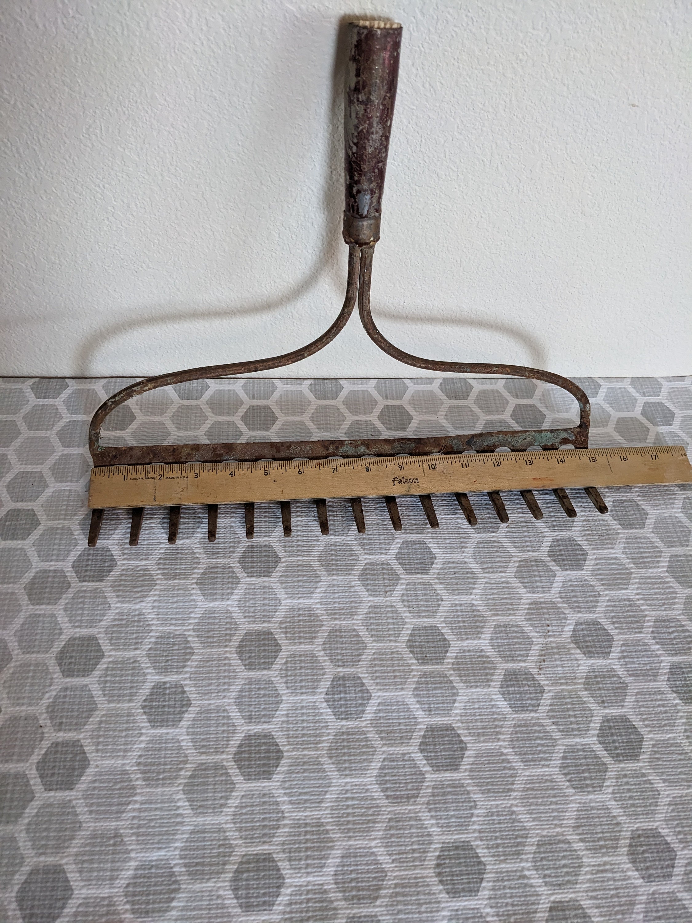 Antique Rake Head - Etsy