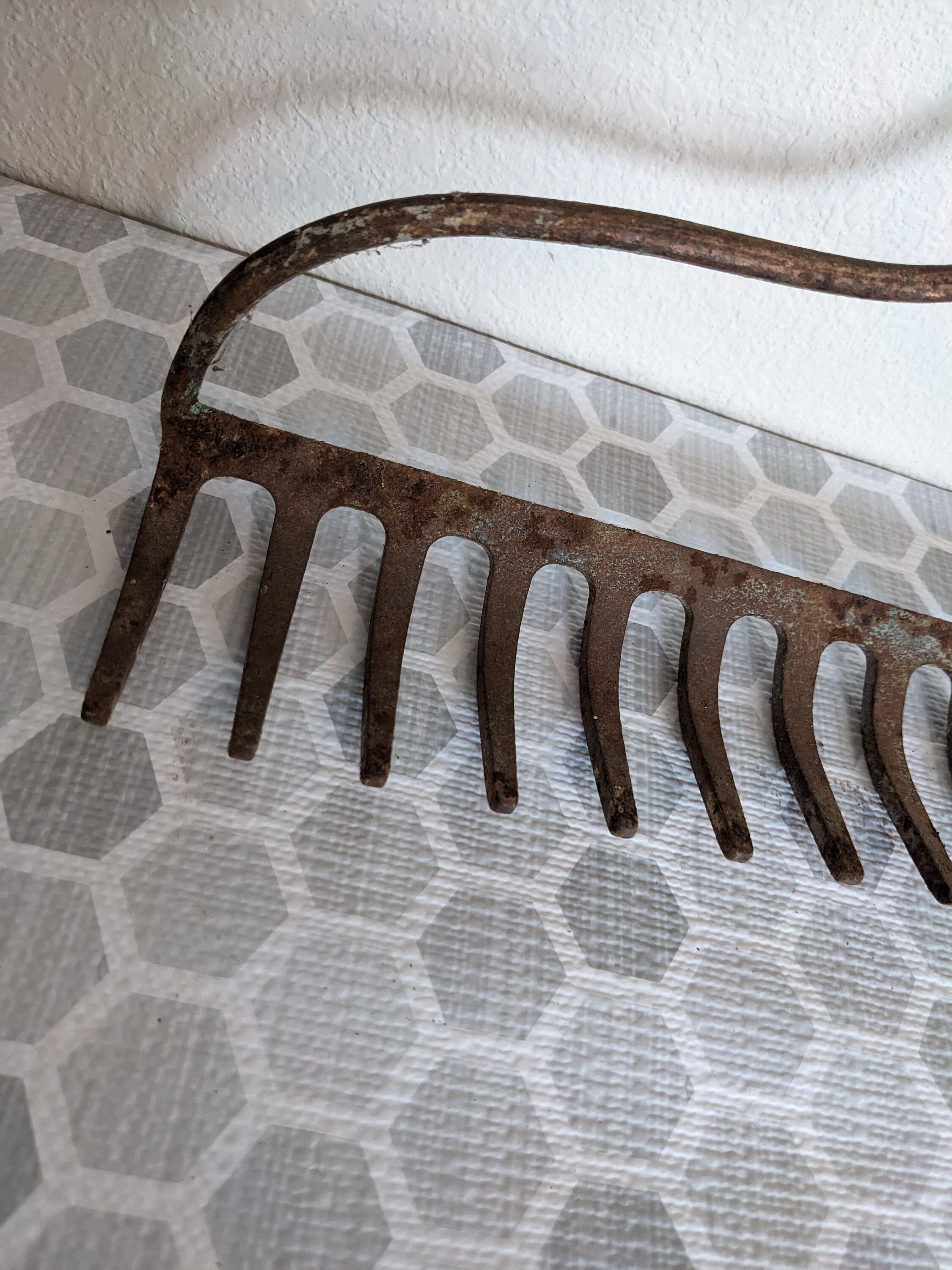 Antique Rake Head - Etsy