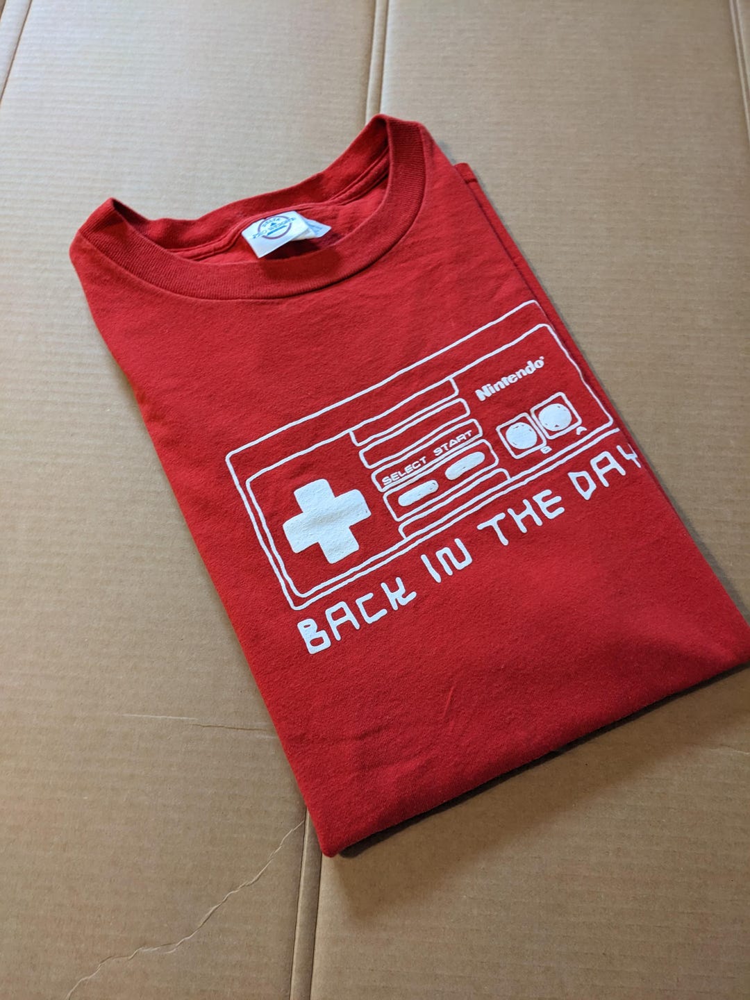 Vintage Nintendo "back in the Day" T-shirt 2XL - Etsy