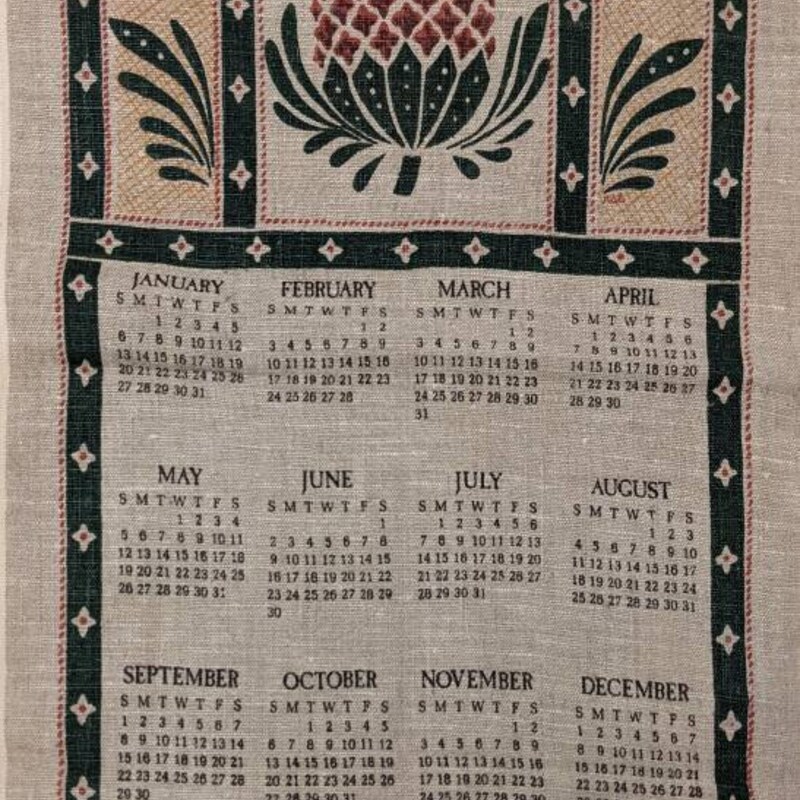 1958 Calendar - Etsy
