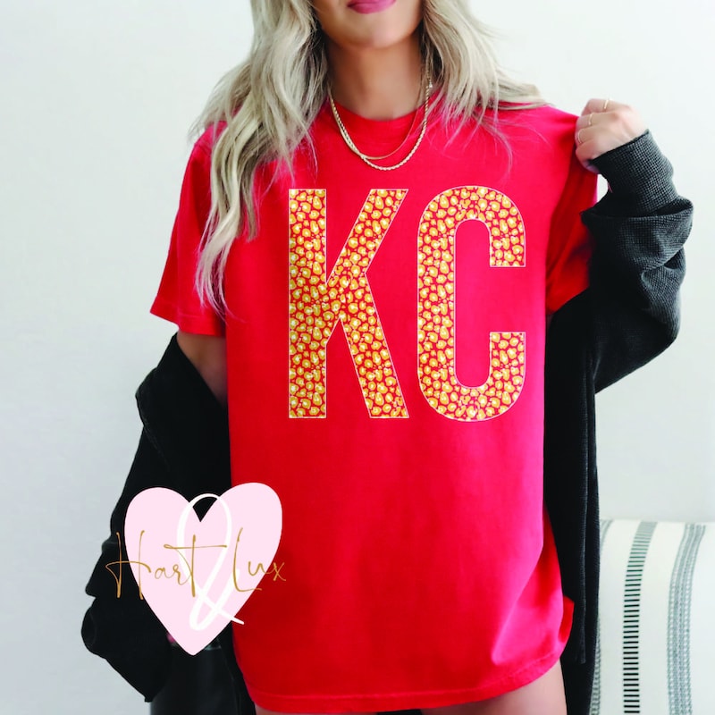 Kc Chiefs Leopard Png - Etsy