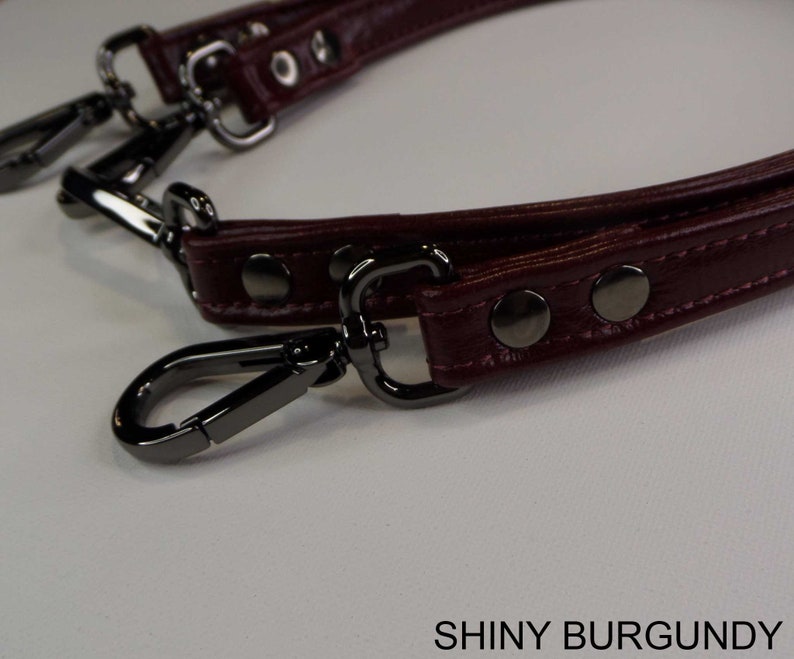 Purse & Bag Replacement Handles Soft Italian Leather, Multi Colors, 3/4 ...