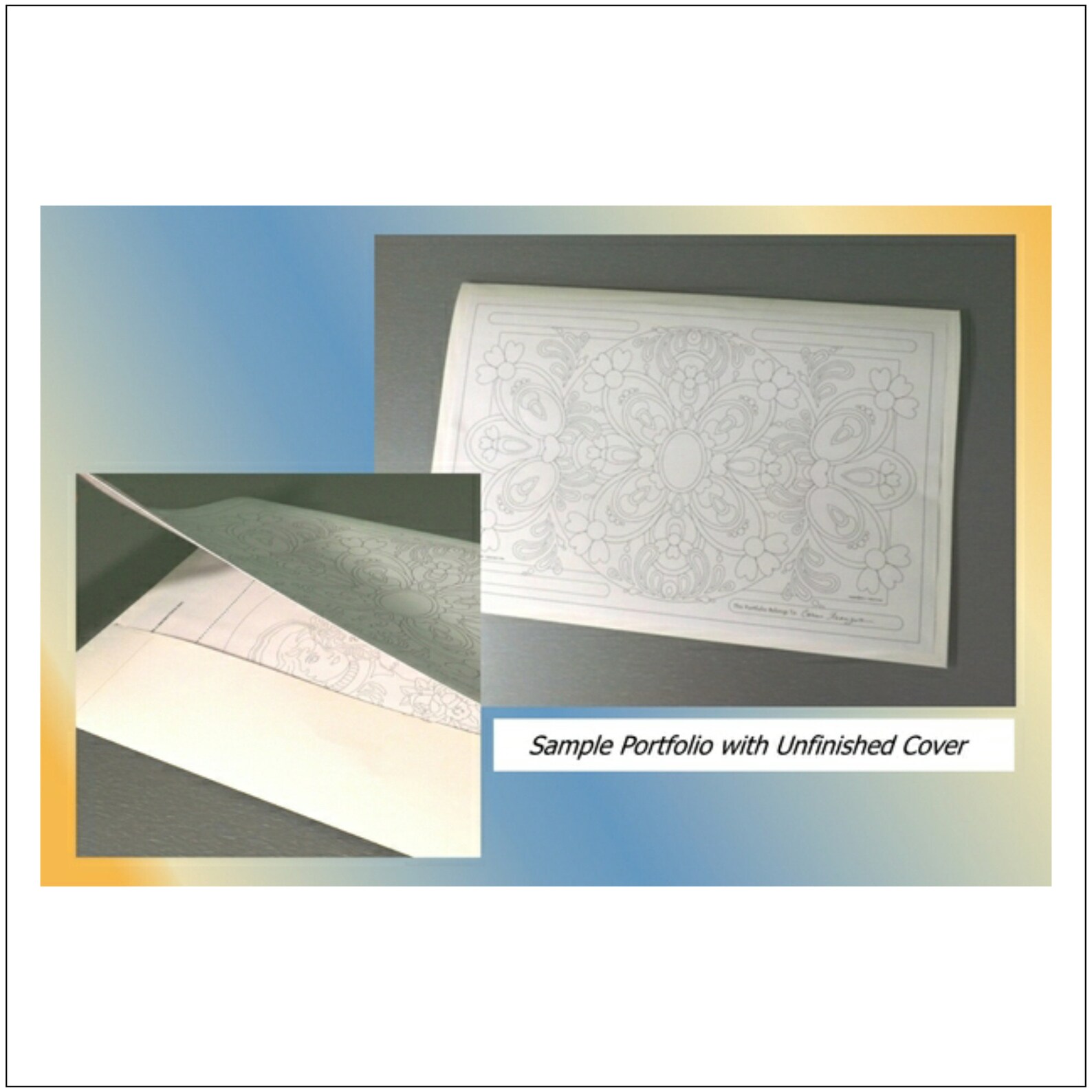 Make Your Own Pocket Portfolio_ PRINTABLE Instructions 5 11x17 ...