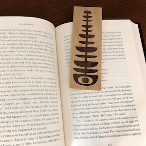 Scandinavian Style Wood Veneer Bookmark - Etsy