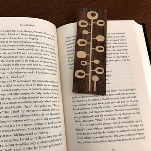 Scandinavian Style Wood Veneer Bookmark - Etsy