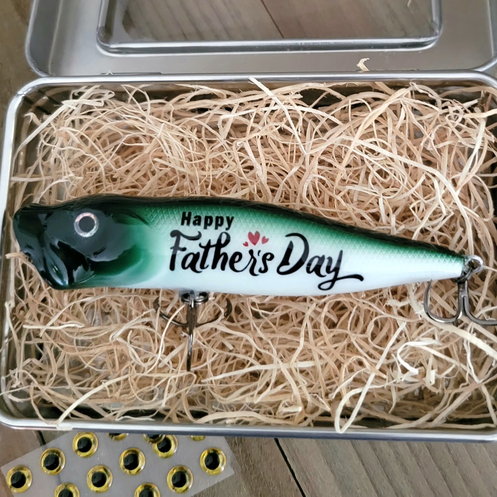 Father's Day Fishing Gift From Son or Daughter, Custom Fathers Day ...