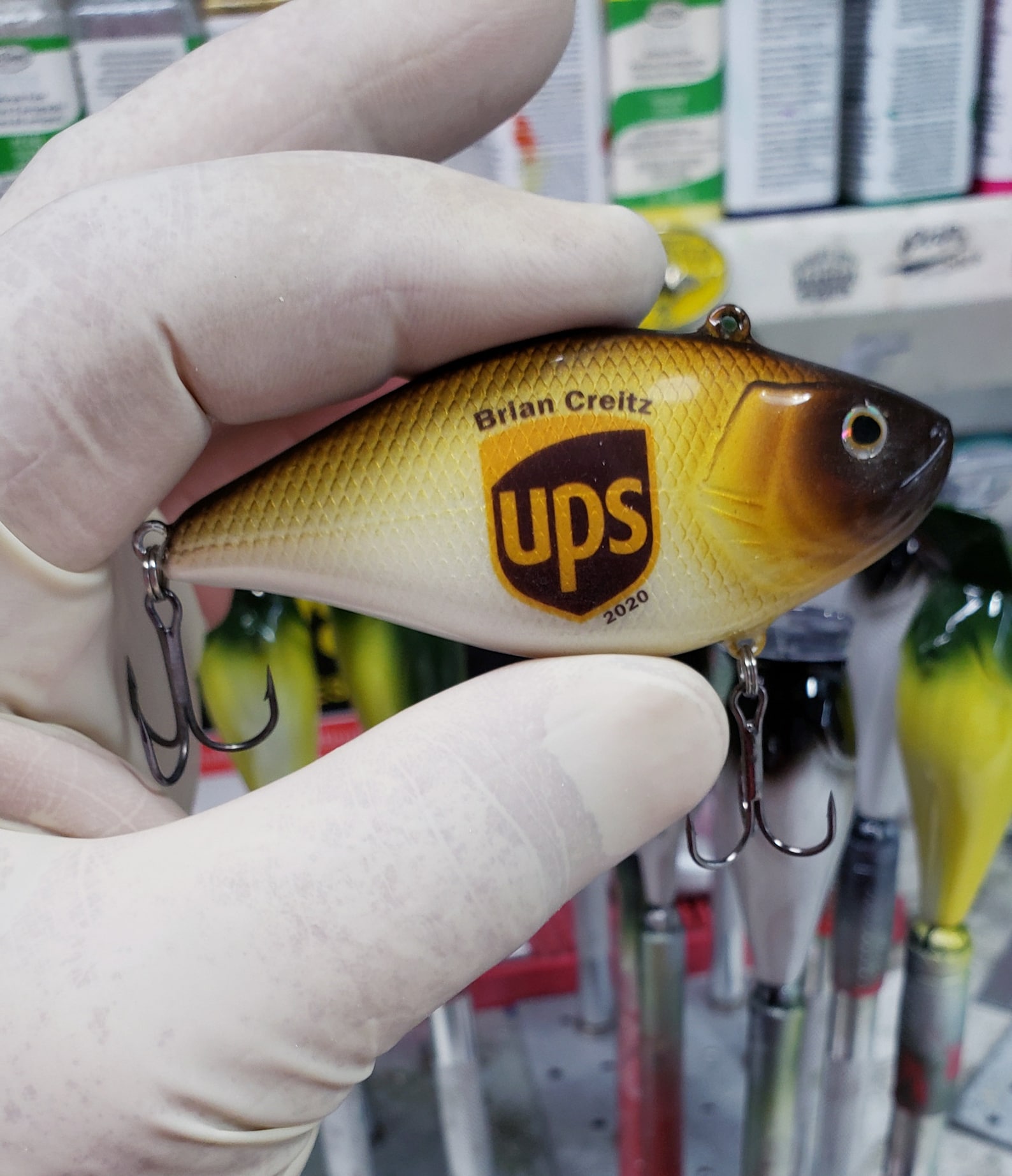 Company Logo Fishing Lures Custom Fishing Lure With Your - Etsy