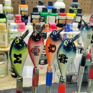 Graduation Fishing Lure – Custom Engraved With School Name, Mascot, or ...