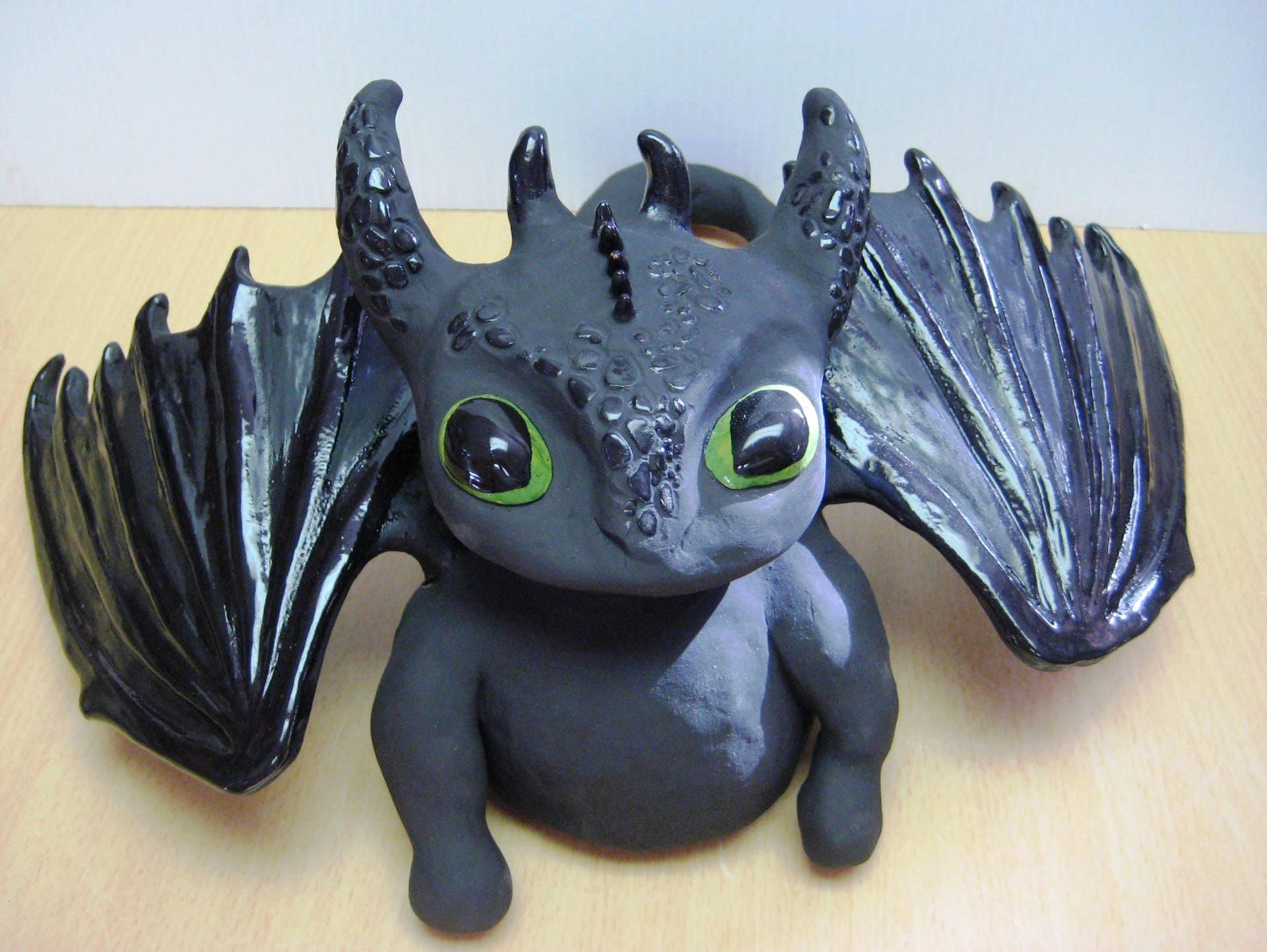 Baby Toothless Sculpture | Etsy