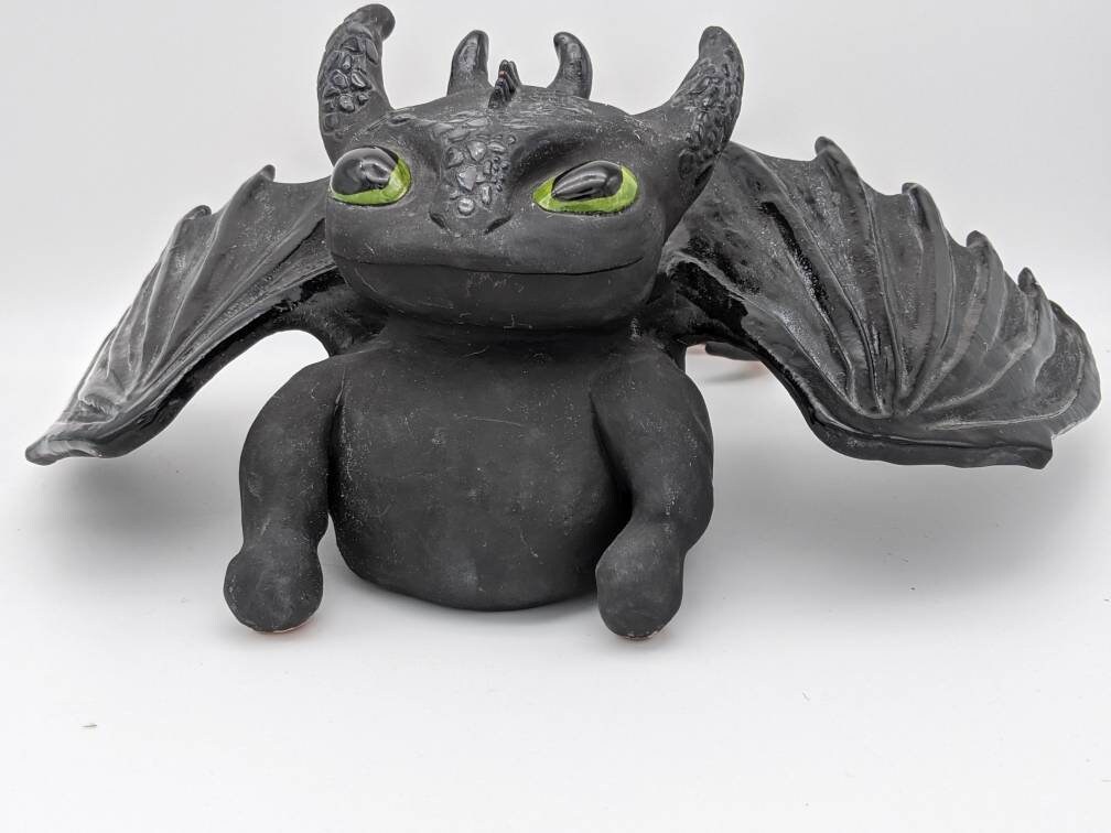 Baby Toothless Sculpture | Etsy