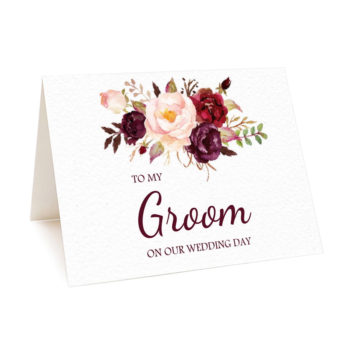 To My Groom Card Husband to Be Wedding Day Cards Thank You - Etsy
