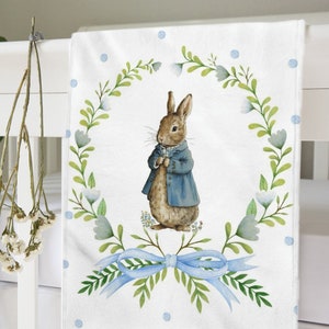 Peter Rabbit Blanket for Nursery Decor, Peter Rabbit Baby Blanket ...