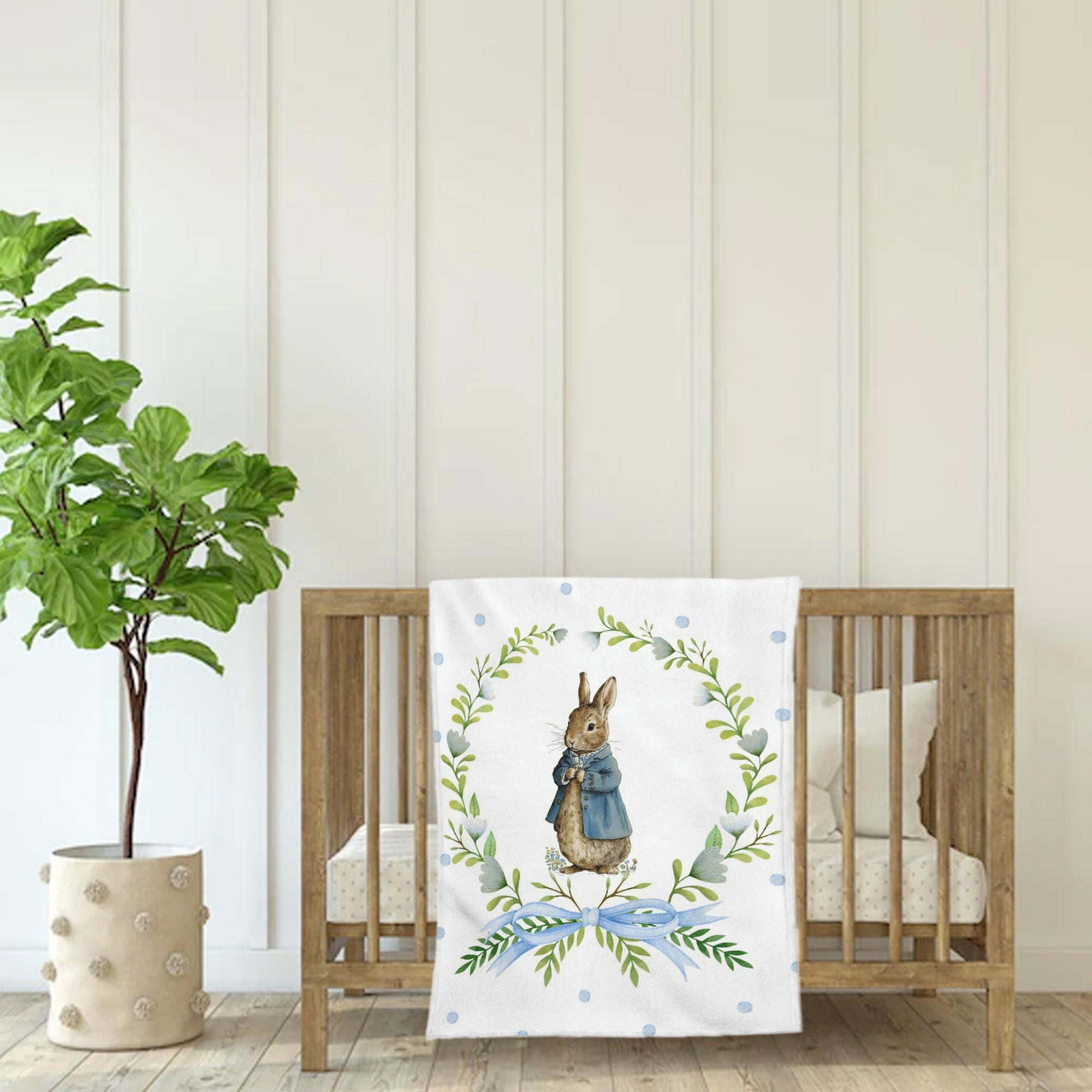 Peter Rabbit Blanket for Nursery Decor Peter Rabbit Baby - Etsy