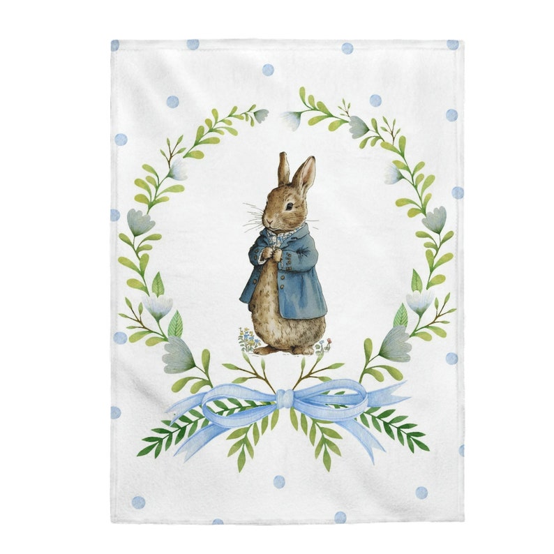 Peter Rabbit Blanket for Nursery Decor, Peter Rabbit Baby Blanket ...