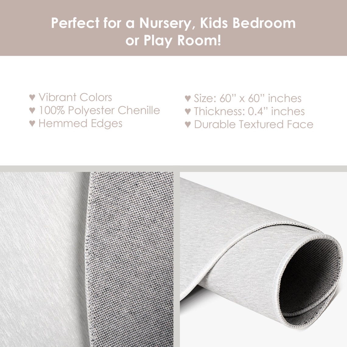 Peter Rabbit Round Rug for Nursery or Kids Playroom Peter - Etsy