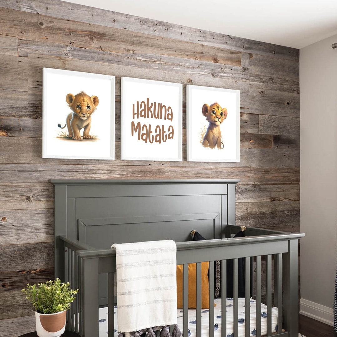 Baby Lion King Simba Inspired Prints for Nursery and Kids' Bedroom ...