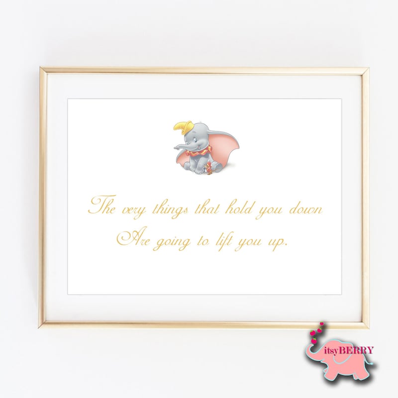 Dumbo Nursery Print - Etsy