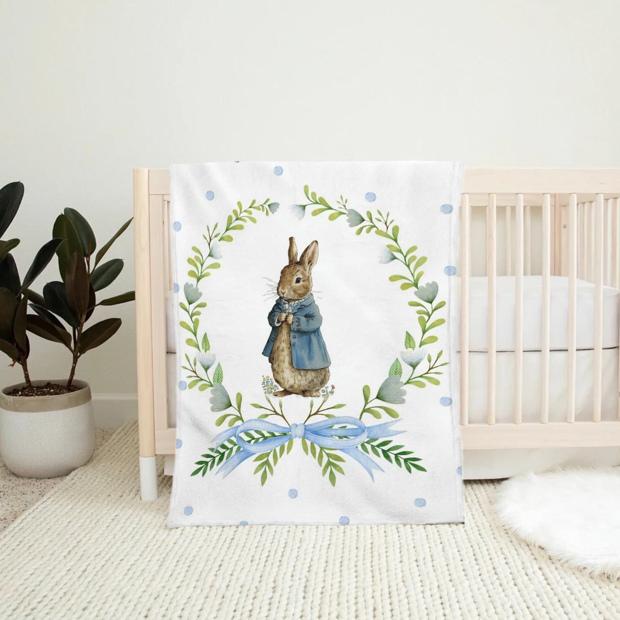 Peter Rabbit Blanket for Nursery Decor Peter Rabbit Baby - Etsy