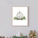Winter Barn Printable, Holiday Wall Art, Snowy Farmhouse Christmas ...