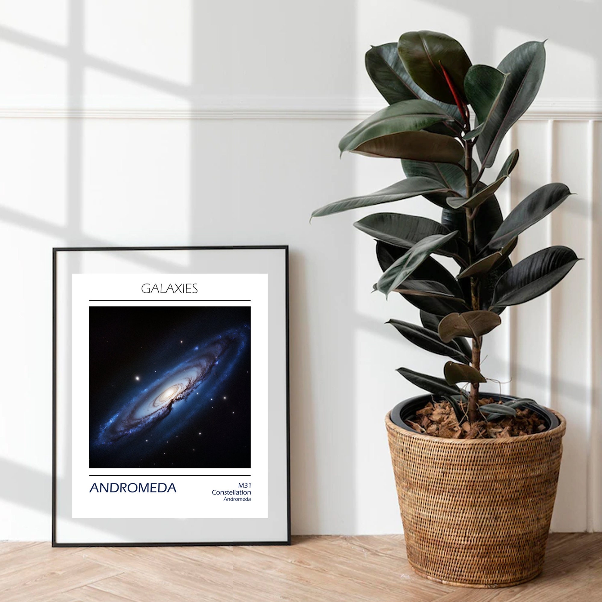 Celestial Galaxies Set of 9 Wall Art Prints Astronomical Art - Etsy