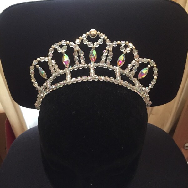 Beaded Tiara - Etsy