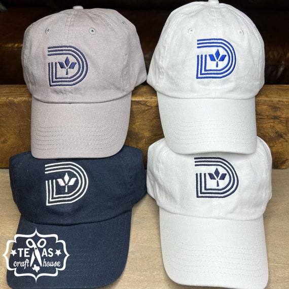 City of Dallas Logo Baseball Hat Triple D Logo Dallas | Etsy
