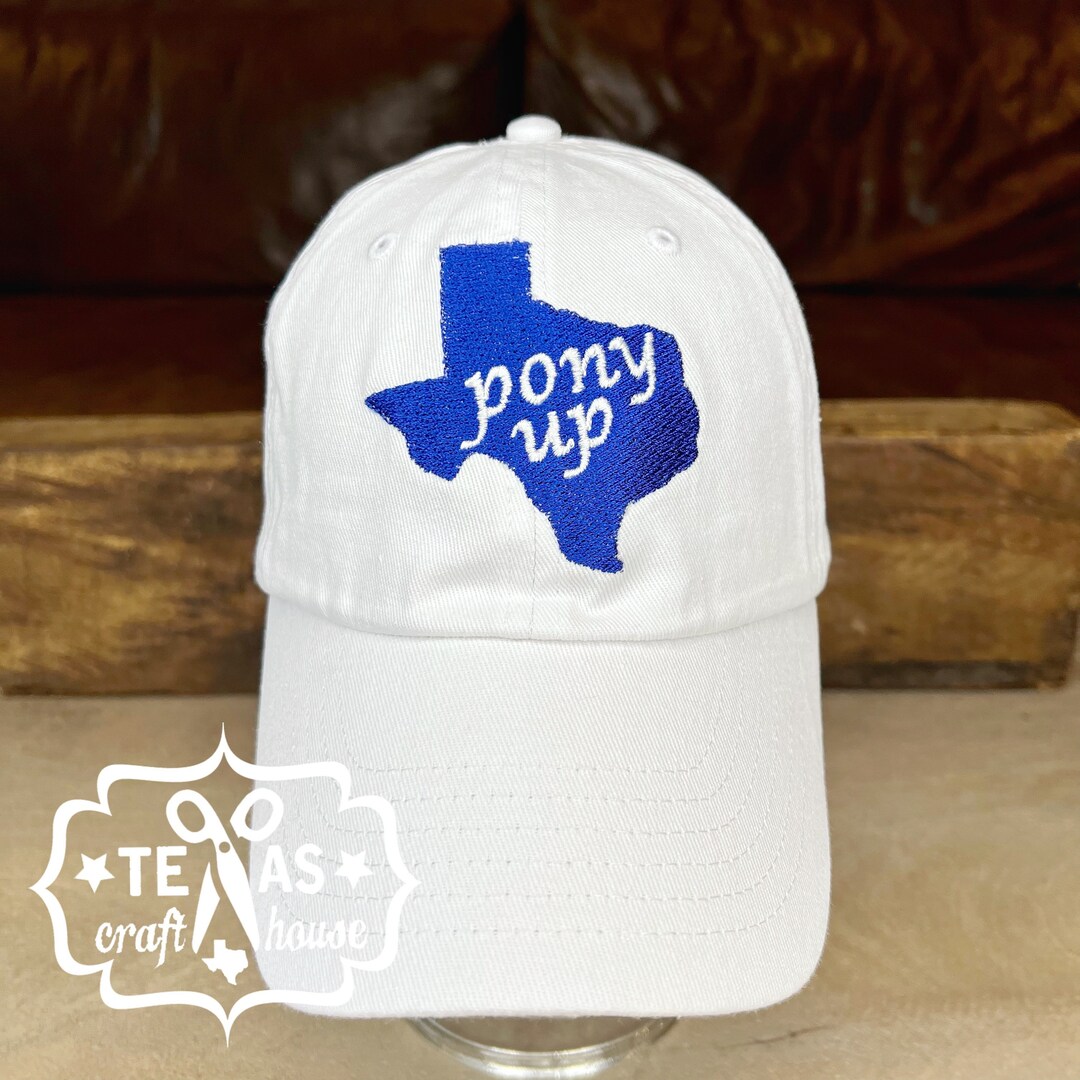 Pony up Baseball Hat | Tailgating Monogram Baseball Hat | Graduation ...