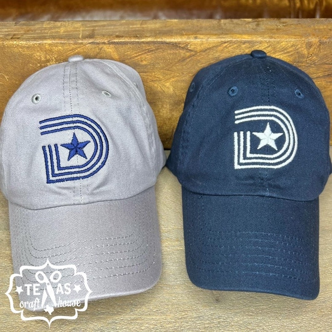 City of Dallas Star Logo Baseball Hat - Triple D Logo - Dallas Texas ...