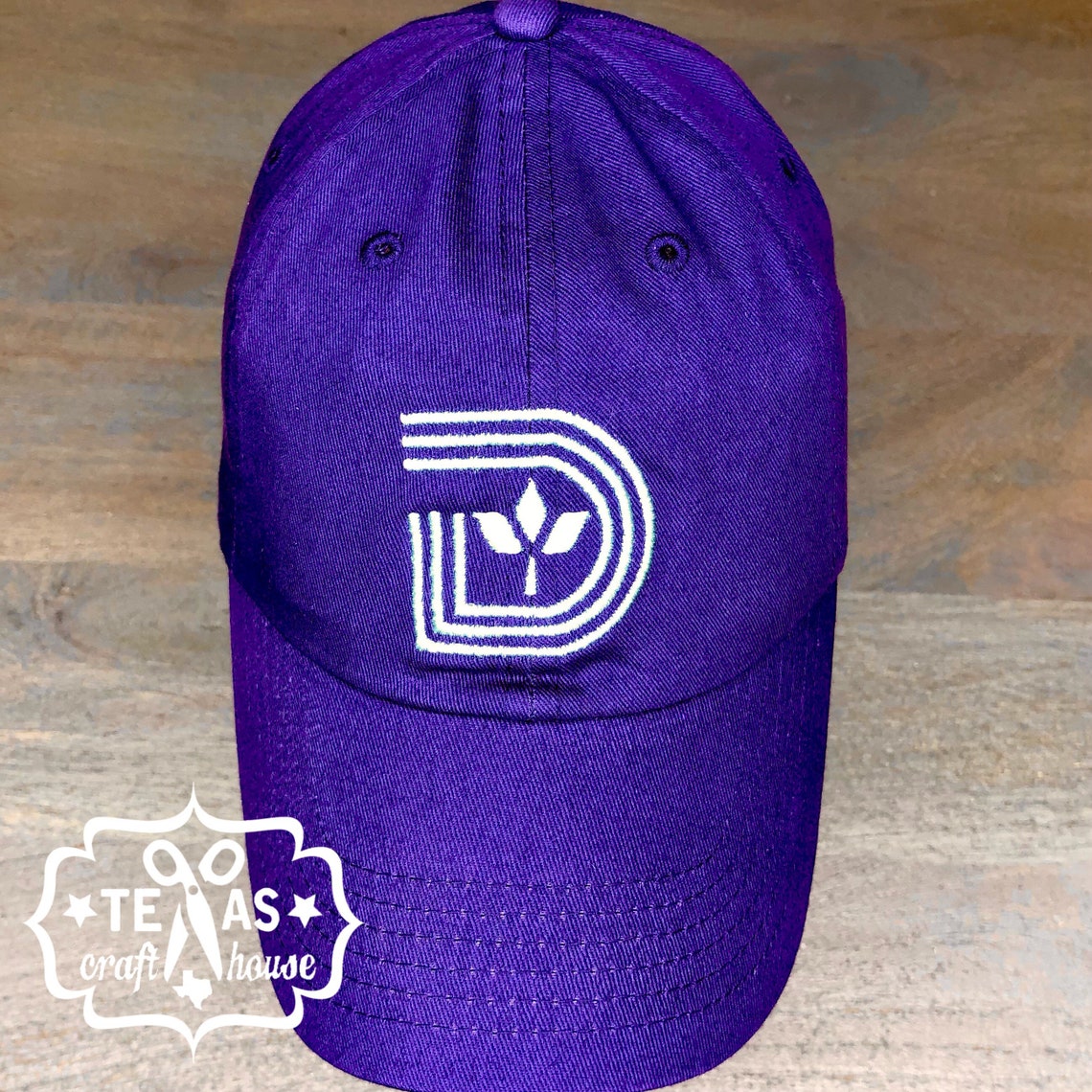City of Dallas Logo Baseball Hat Triple D Logo Dallas | Etsy