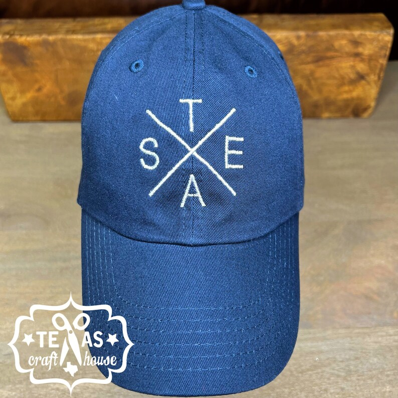 Texas Baseball Hat - Etsy