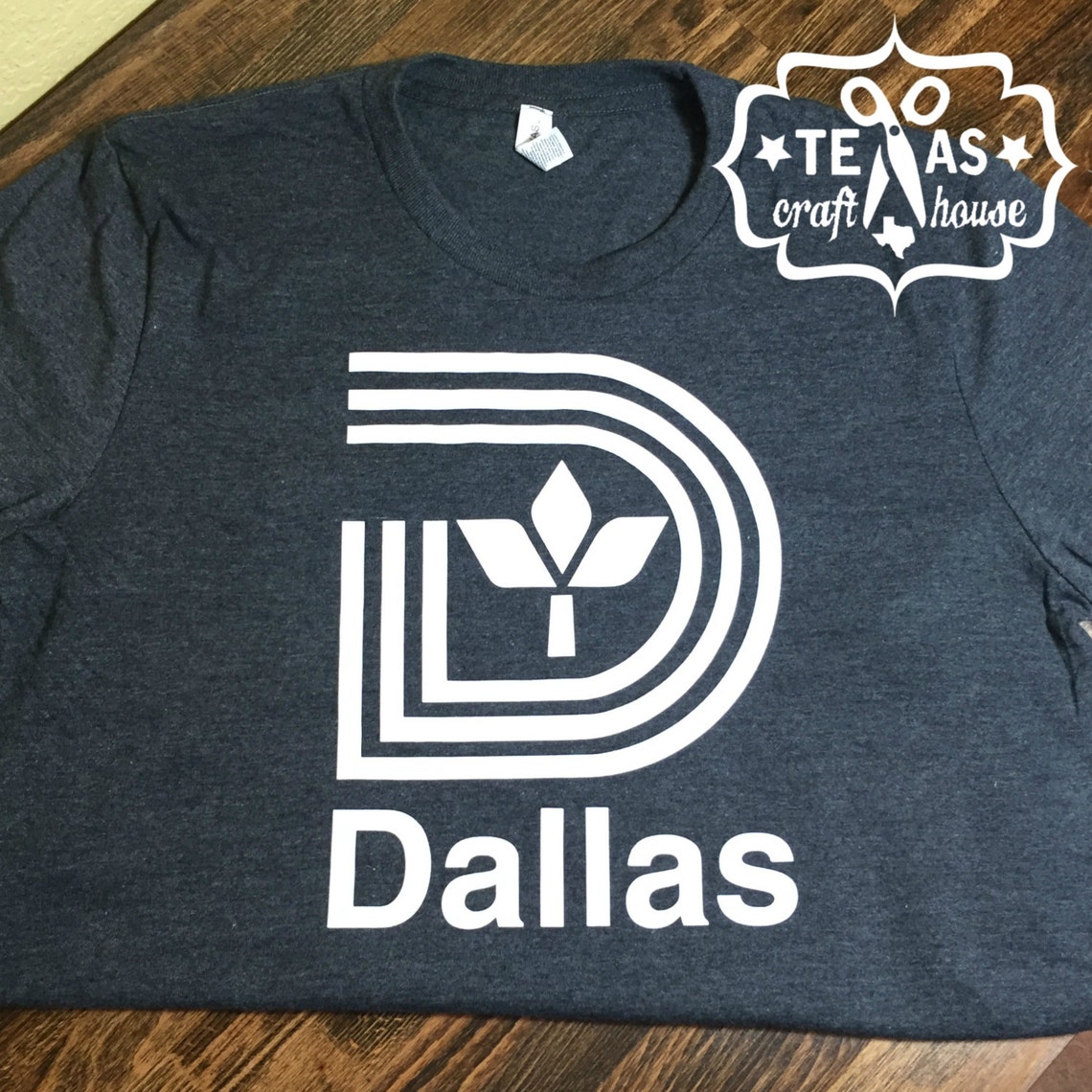 City of Dallas Logo T-shirt Triple D Logo Dallas Texas - Etsy