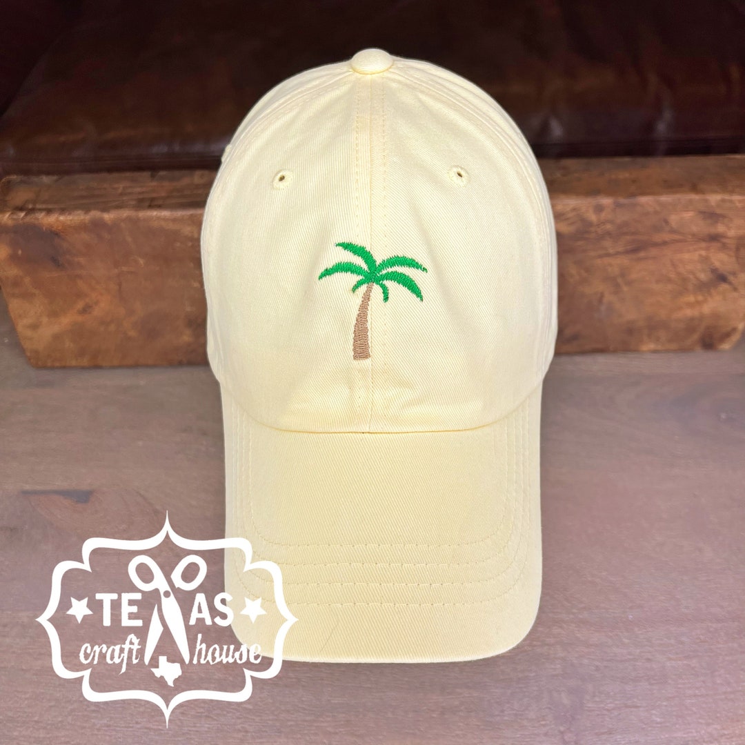 Mini Palm Tree Baseball Hat | Beach Hat | Vacation Hat | Pineapple Hat ...