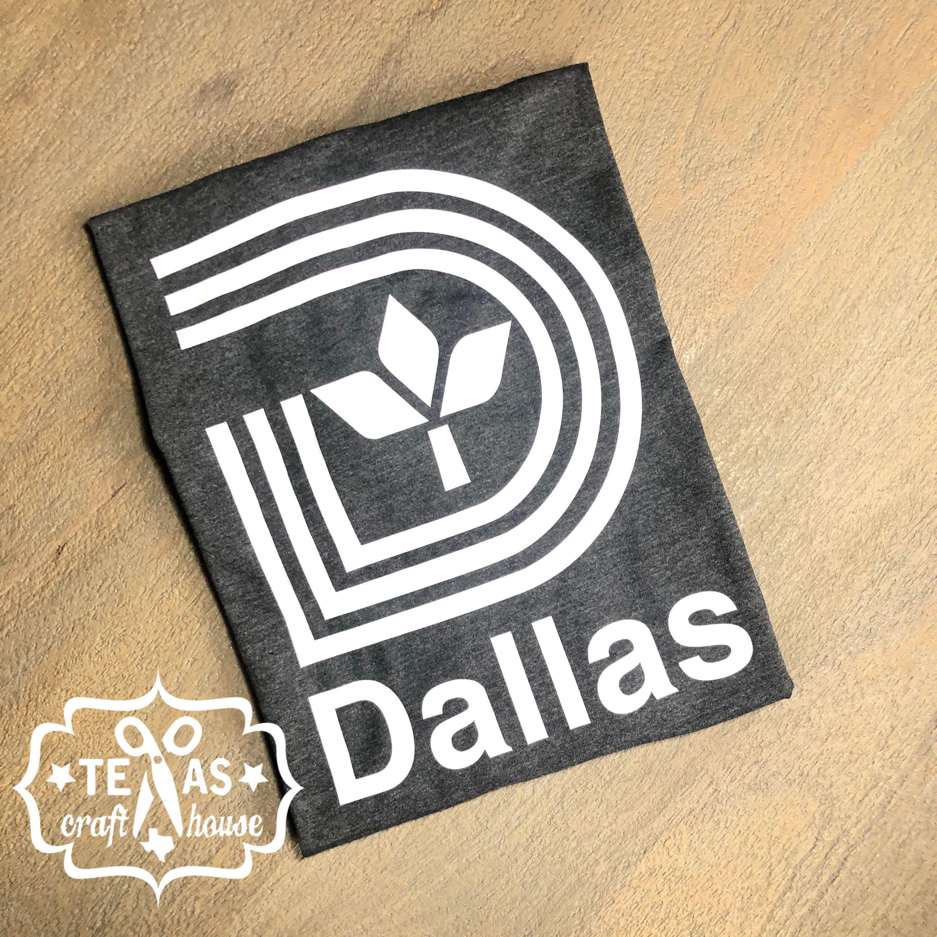 City of Dallas Logo T-shirt Triple D Logo Dallas Texas - Etsy