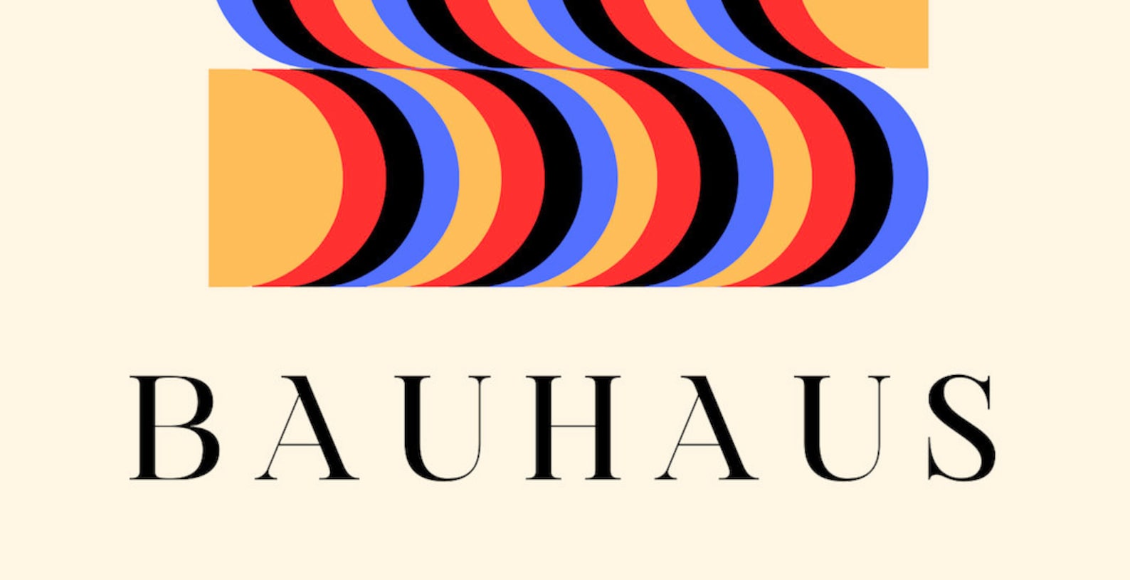 Wavy Bauhaus Design - Etsy