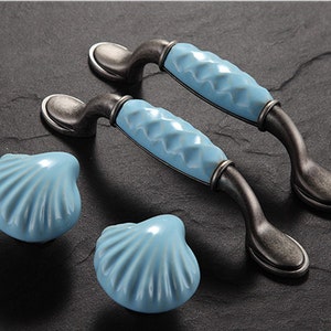 3.78'' Shell Nautical Dresser Knobs Pulls Drawer Pulls - Etsy