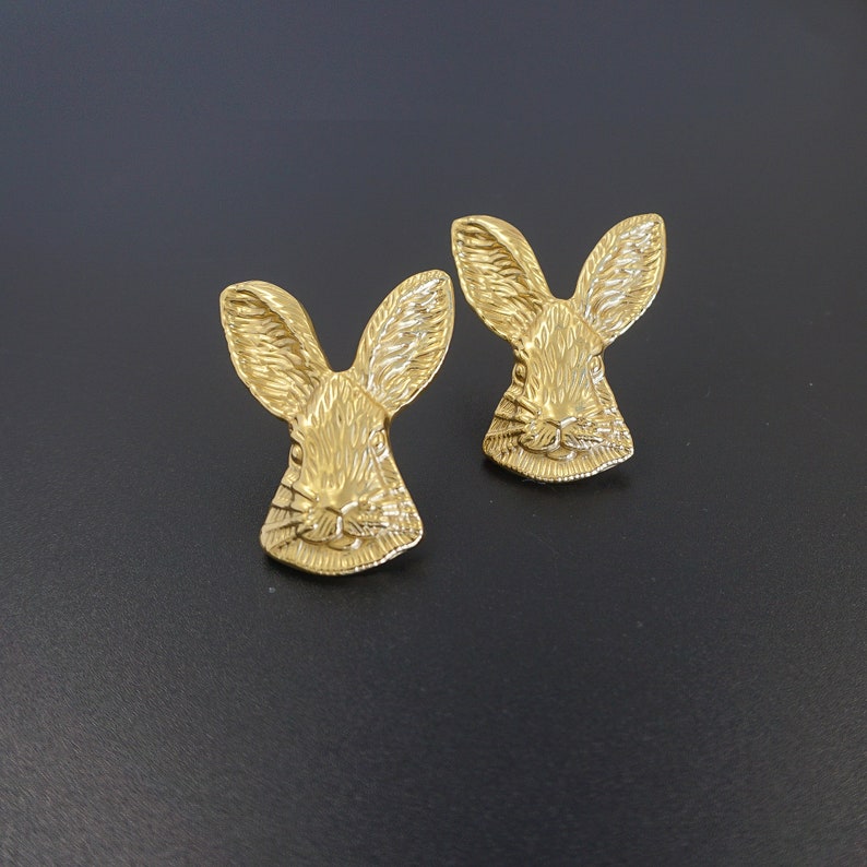 Brass Rabbit Knobs Gold Knobs Decor Bunny Dresser Knobs Pulls - Etsy