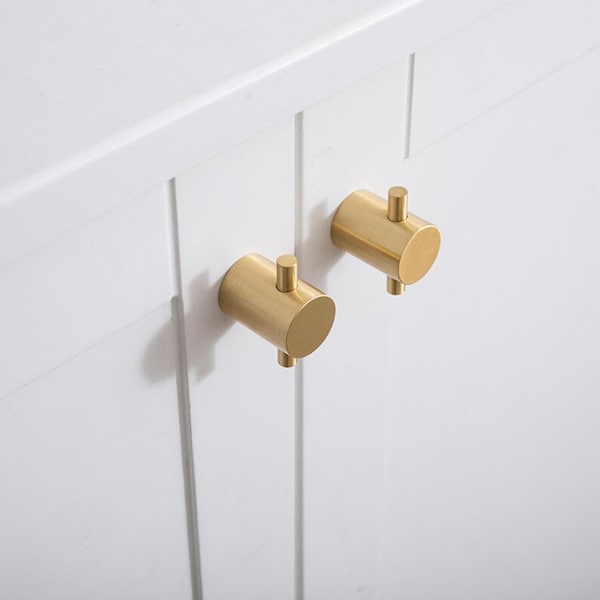 Brass Cabinet Knobs Matte Black - Etsy