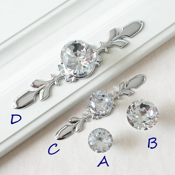 Crystal Knobs - Etsy