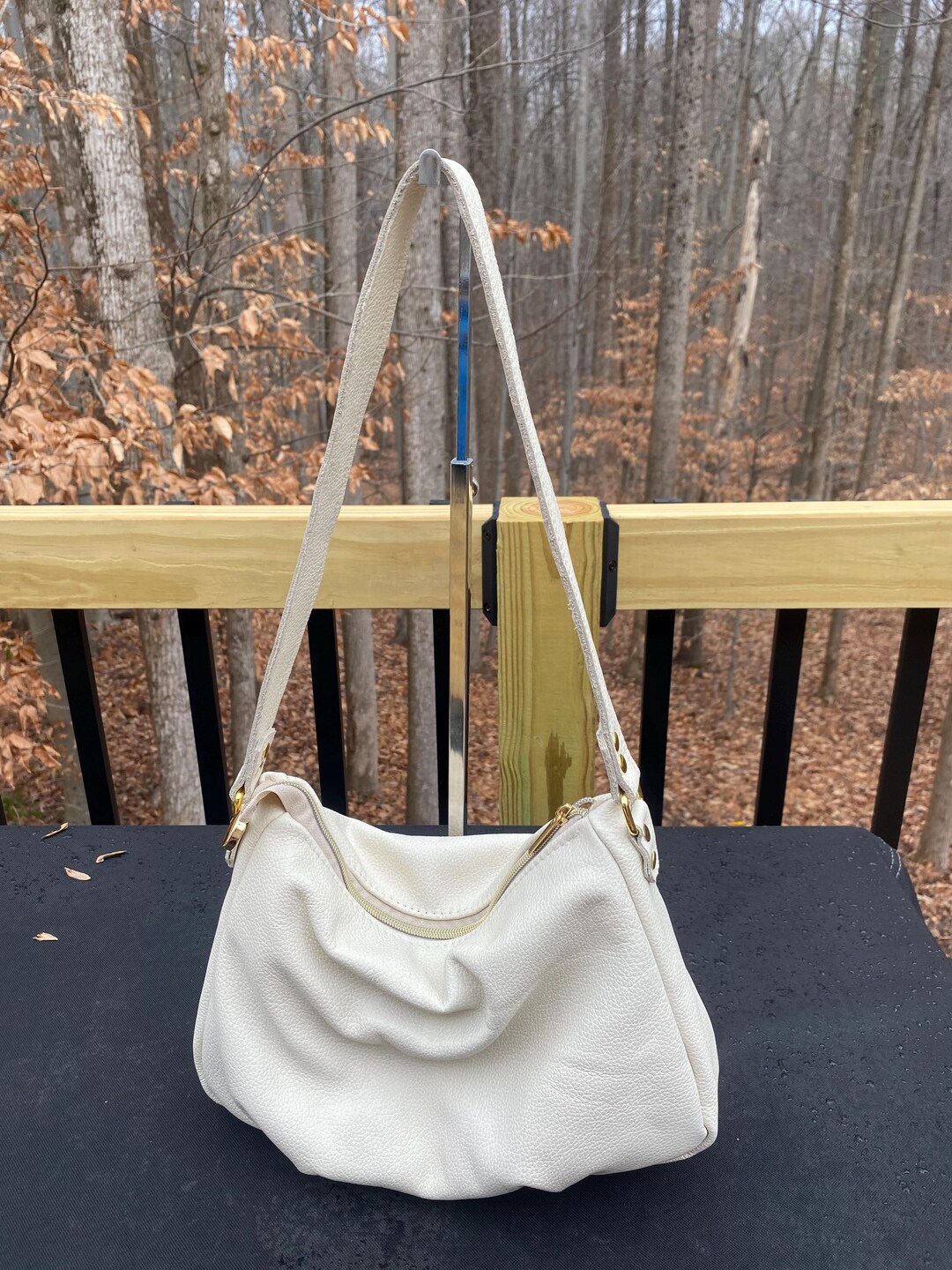 Paulette, Genuine Leather Shoulder Bag, Purse (handmade by Me in the ...