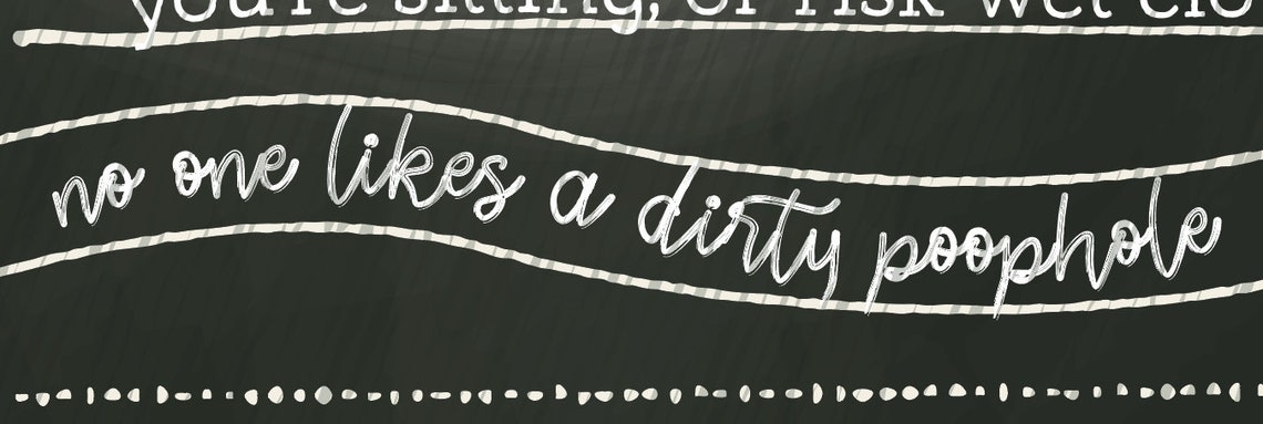 Tushy Bidet Sign - How to Use - Etsy