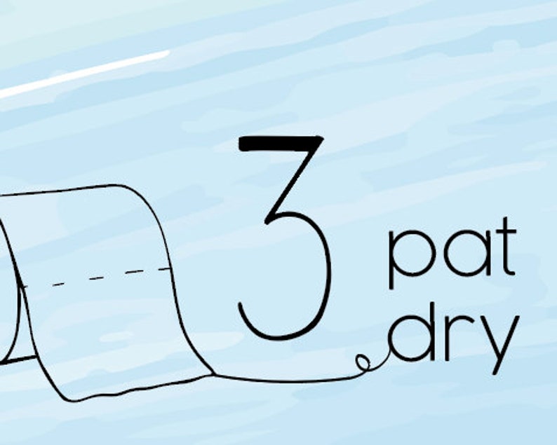 Bidet Sign - How to Use - Minimalist Lines - Etsy