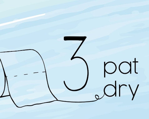 Bidet Sign - How to Use - Minimalist Lines - Etsy